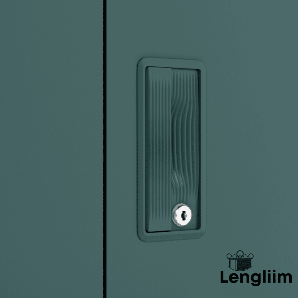 Godrej Interio Slimline 2 Door Almirah (Locker, Textured Sea Pine ...