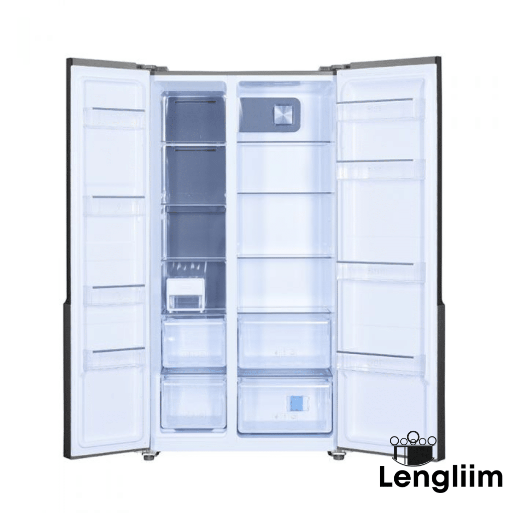 Voltas Beko 565 Liters Side by Side Fridge (Inox, RSB585XPE) - Lengliim