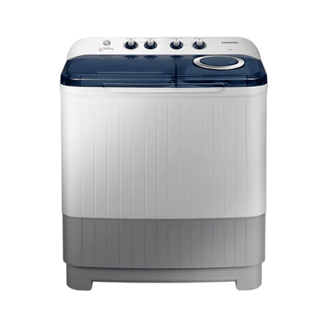 Samsung 7 Kg Semi-Automatic Washing Machine (Gentle Blue Lid ...