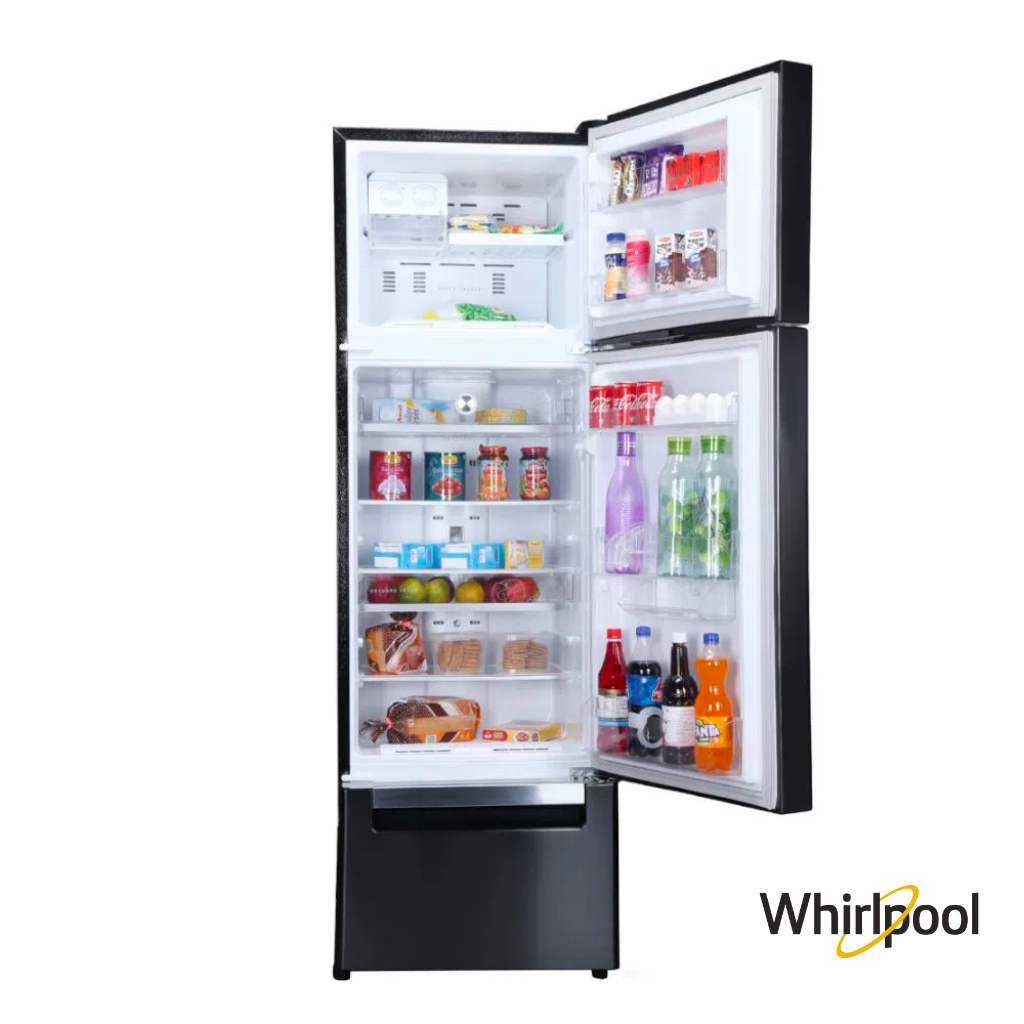 Whirlpool 330 Liters Protton Triple Door Fridge (Steel Onyx, 21147 ...