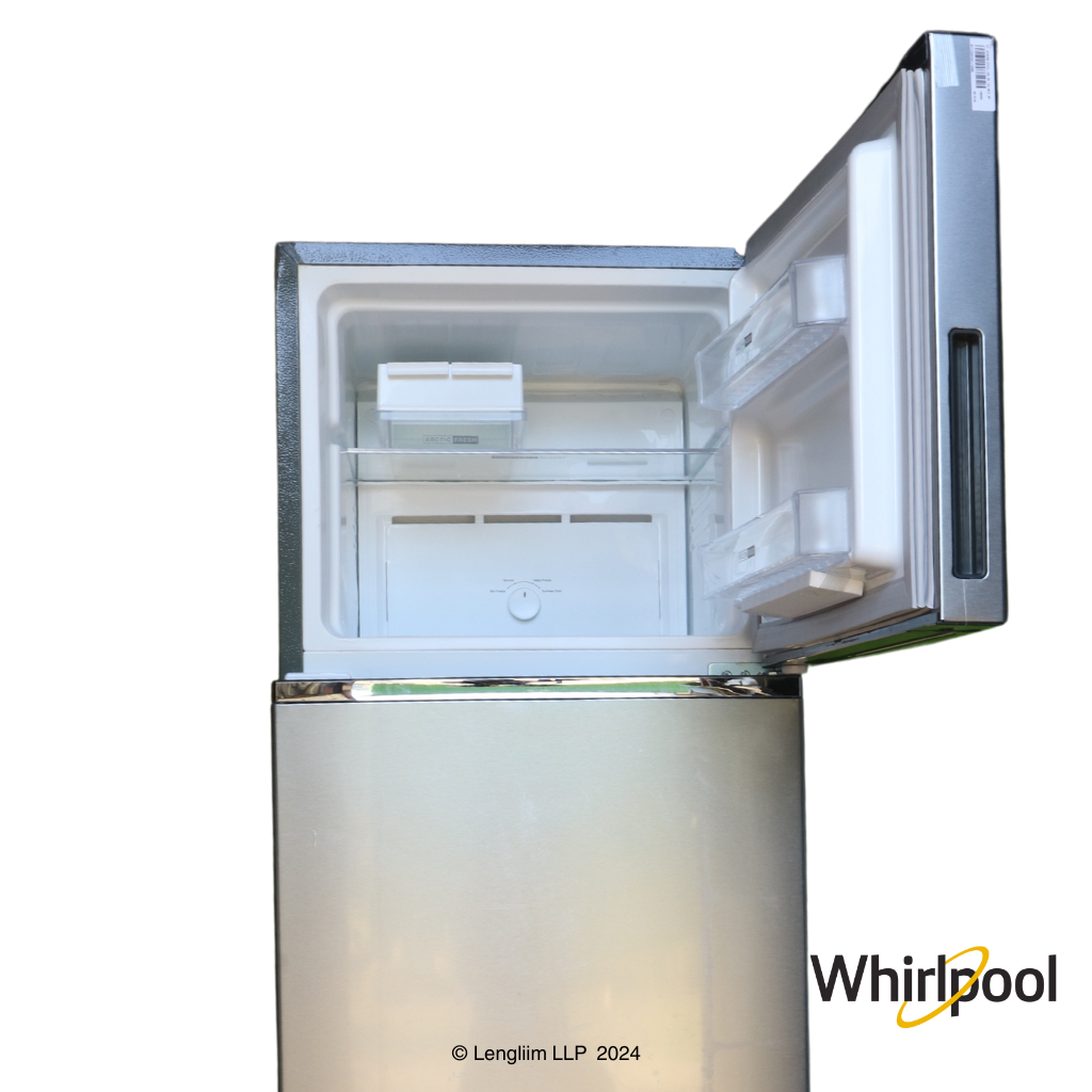 Whirlpool 235 Liters 2 Star Double Door Fridge (Athena Steel, 22149 ...