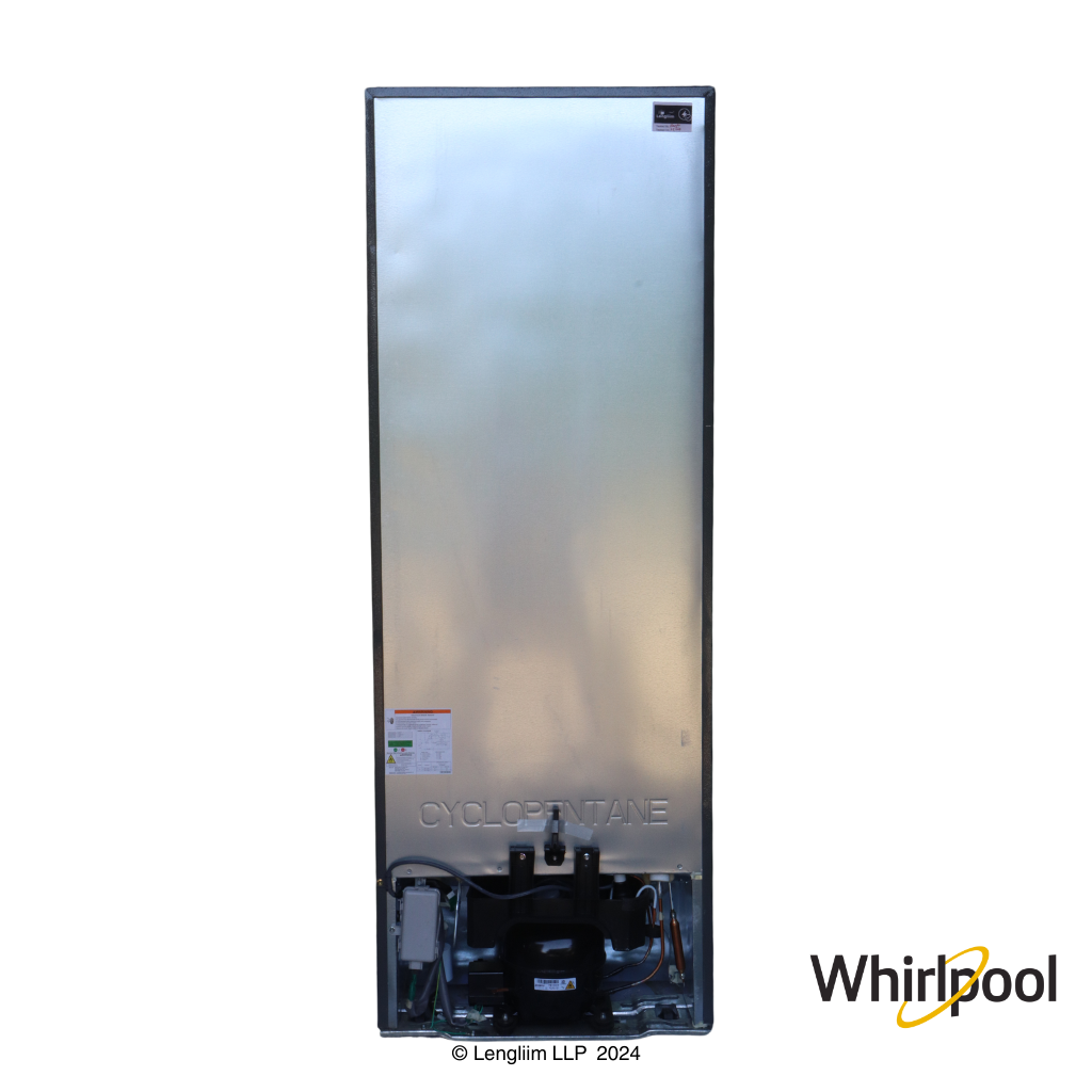 Whirlpool 235 Liters 2 Star Double Door Fridge (Athena Steel, 22149 ...