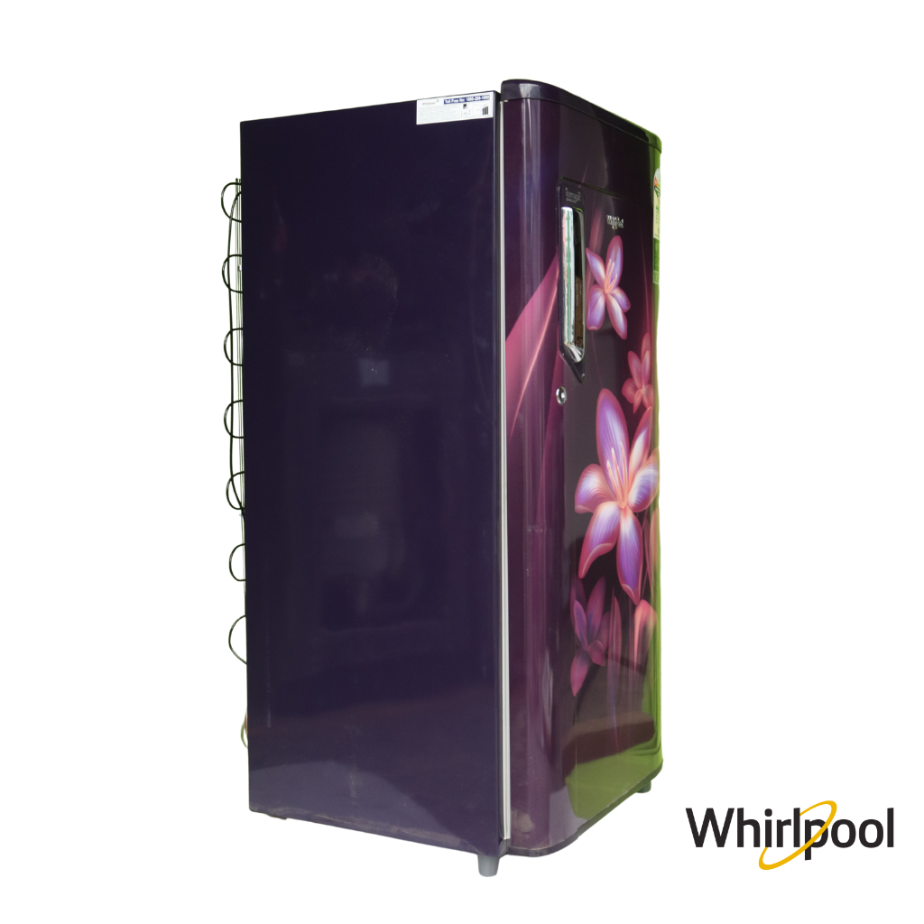 Whirlpool 180 Liters 1 Star Single Door Fridge (Purple Gloria, 72494 ...