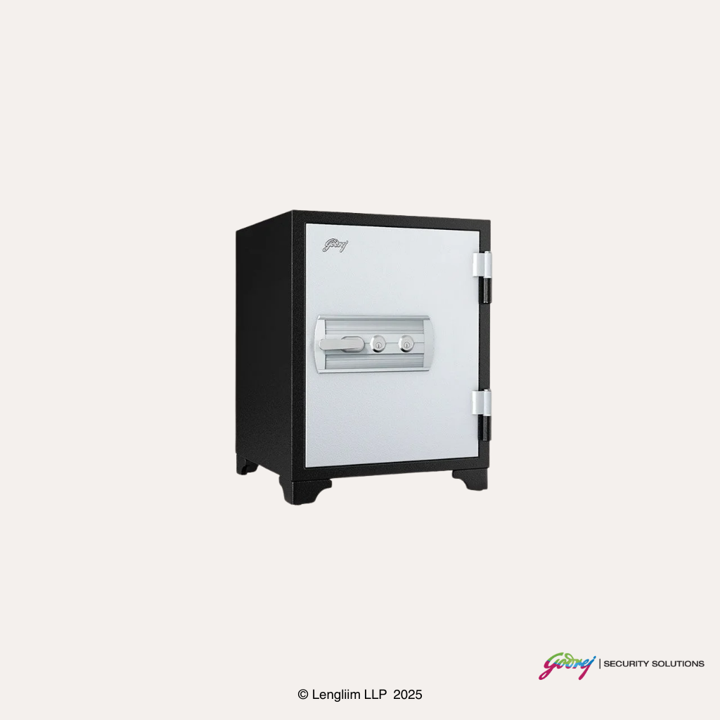 Godrej Centiguard 89 Liters Steel 560 Fire Safe Home Locker (Double ...